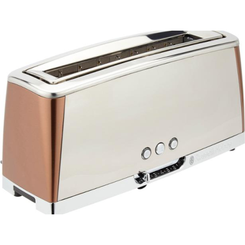 Russell Hobbs Long Slot 2 Slice Luna Toaster with Faster Toasting ...
